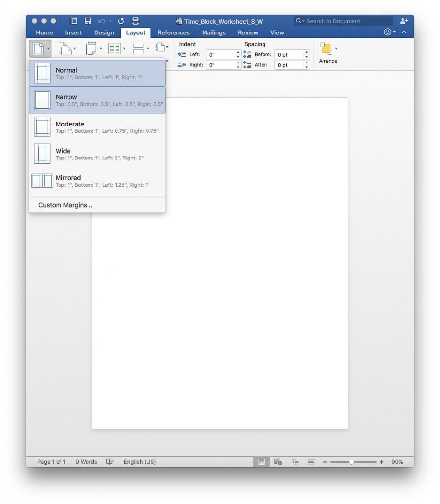 How to Create your own Time Blocking Worksheets {Free Printable ...