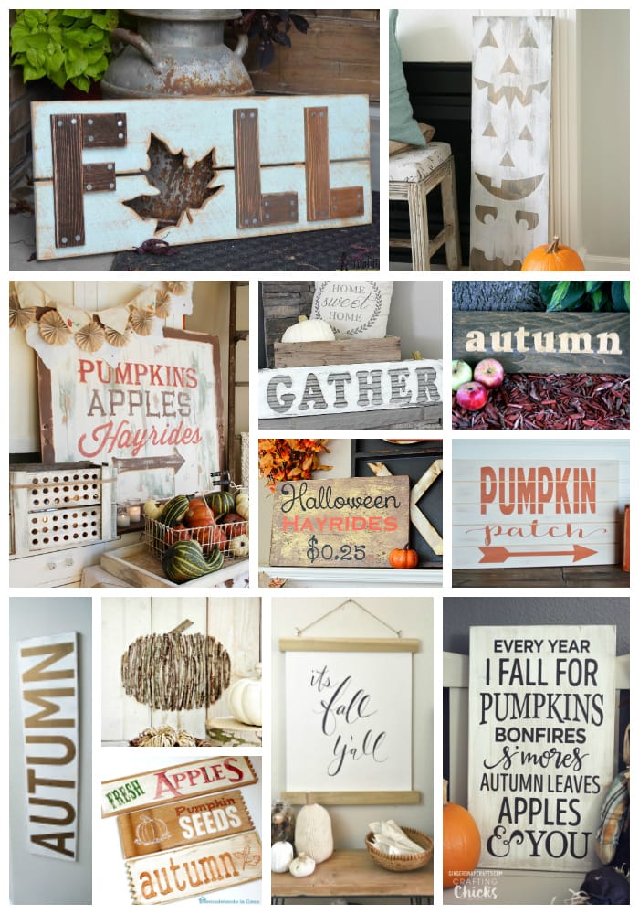 12 DIY Fall Signs | Christene Holder Home