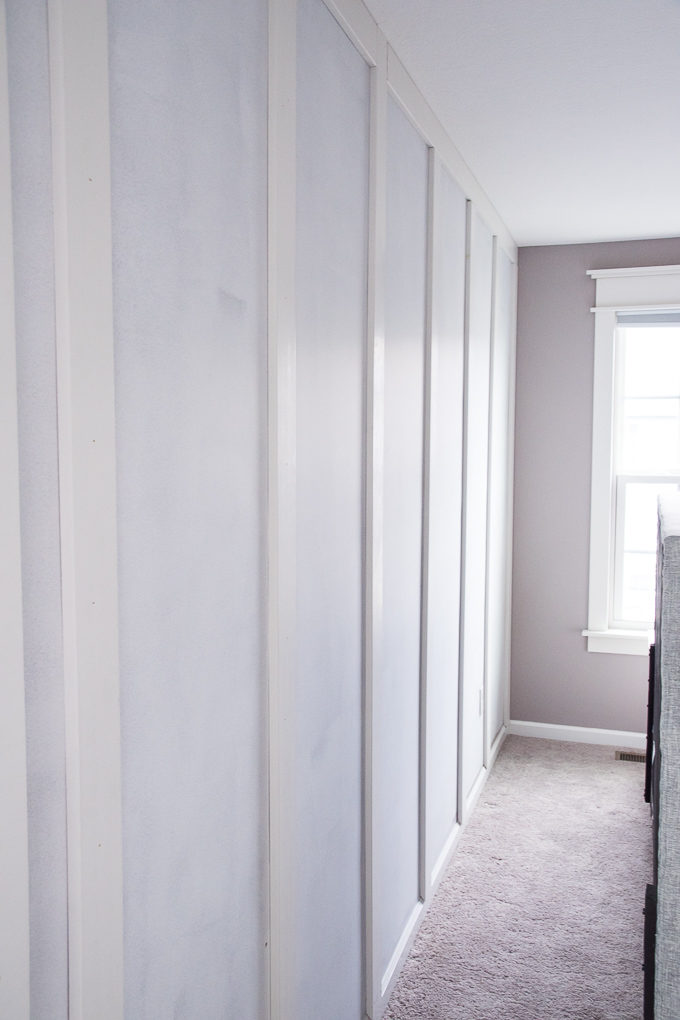 How to Build a Grid Board and Batten Wall {for under $200} | Christene ...