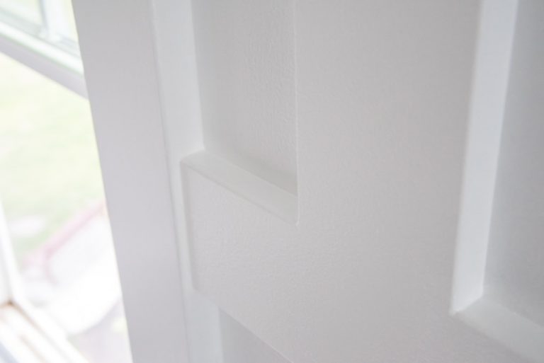 How to Build a Grid Board and Batten Wall {for under $200} | Christene ...