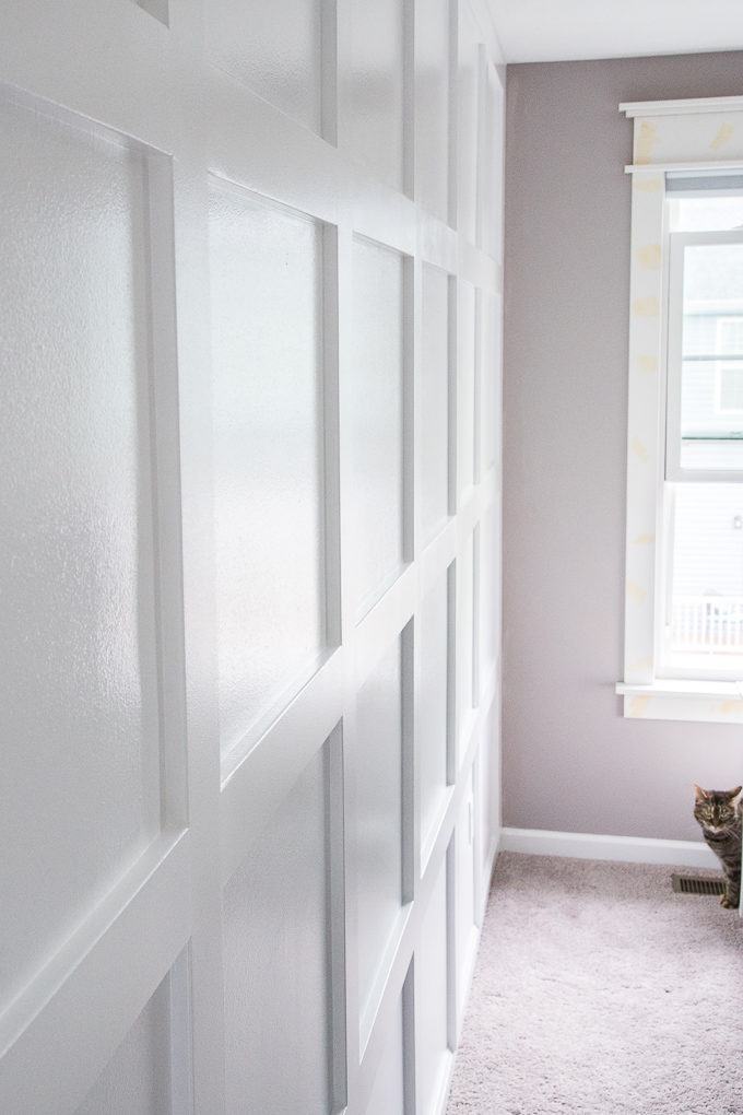 How to Build a Grid Board and Batten Wall {for under $200} | Christene ...