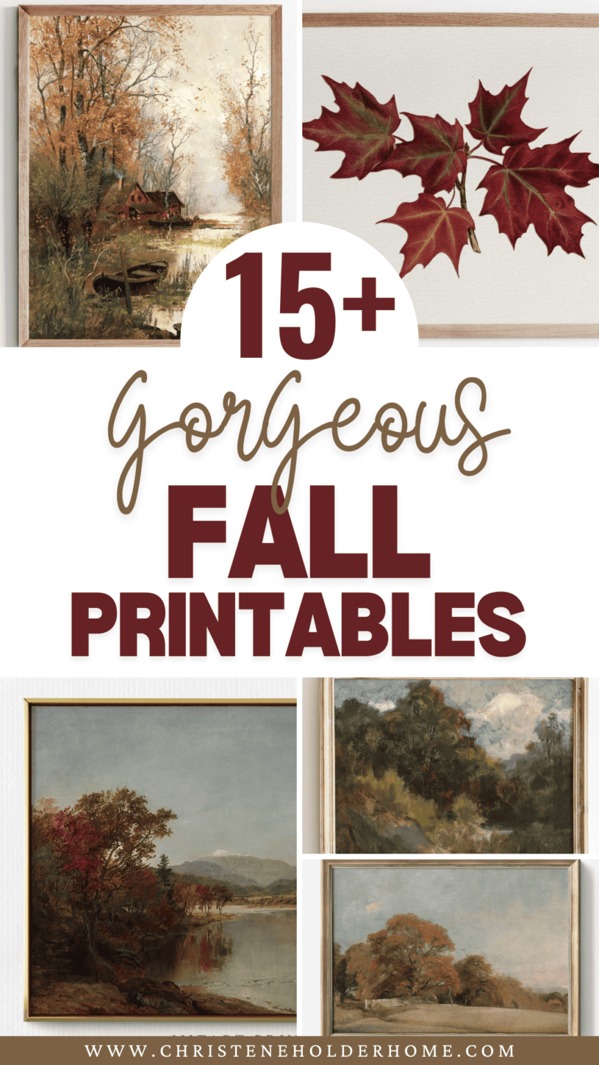 15 Insanely Pretty Fall Printable Art You Need For Your Decor ...