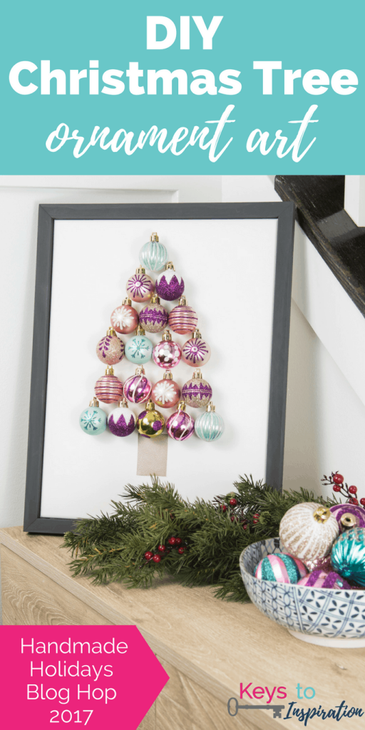DIY Christmas Tree Ornament Art | Christene Holder Home