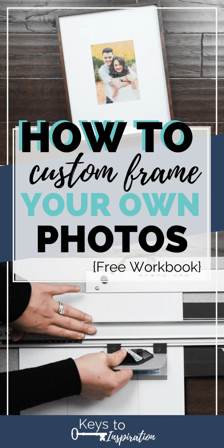 How to Custom Frame Your Own Photos - Christene Holder Home