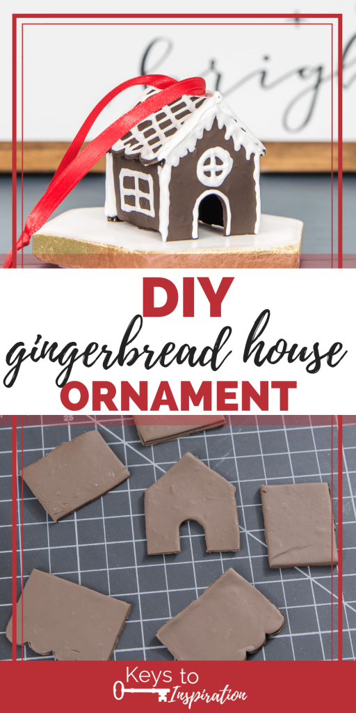 DIY Gingerbread House Ornament | Christene Holder Home