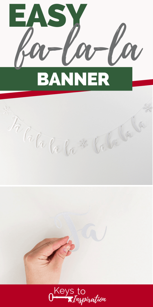Easy Fa-La-La Banner | Christene Holder Home