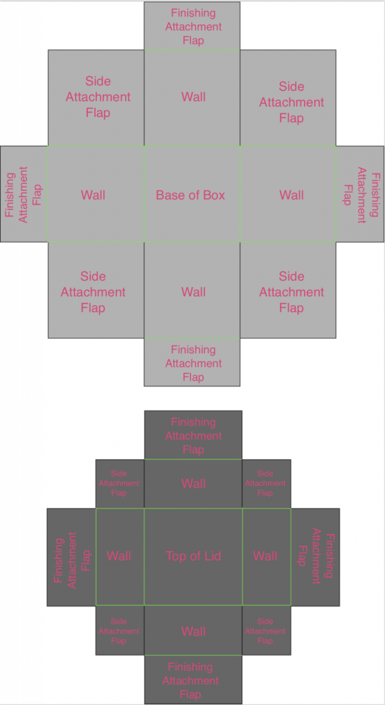 Simple Folding Box Gift Ornament | Christene Holder Home