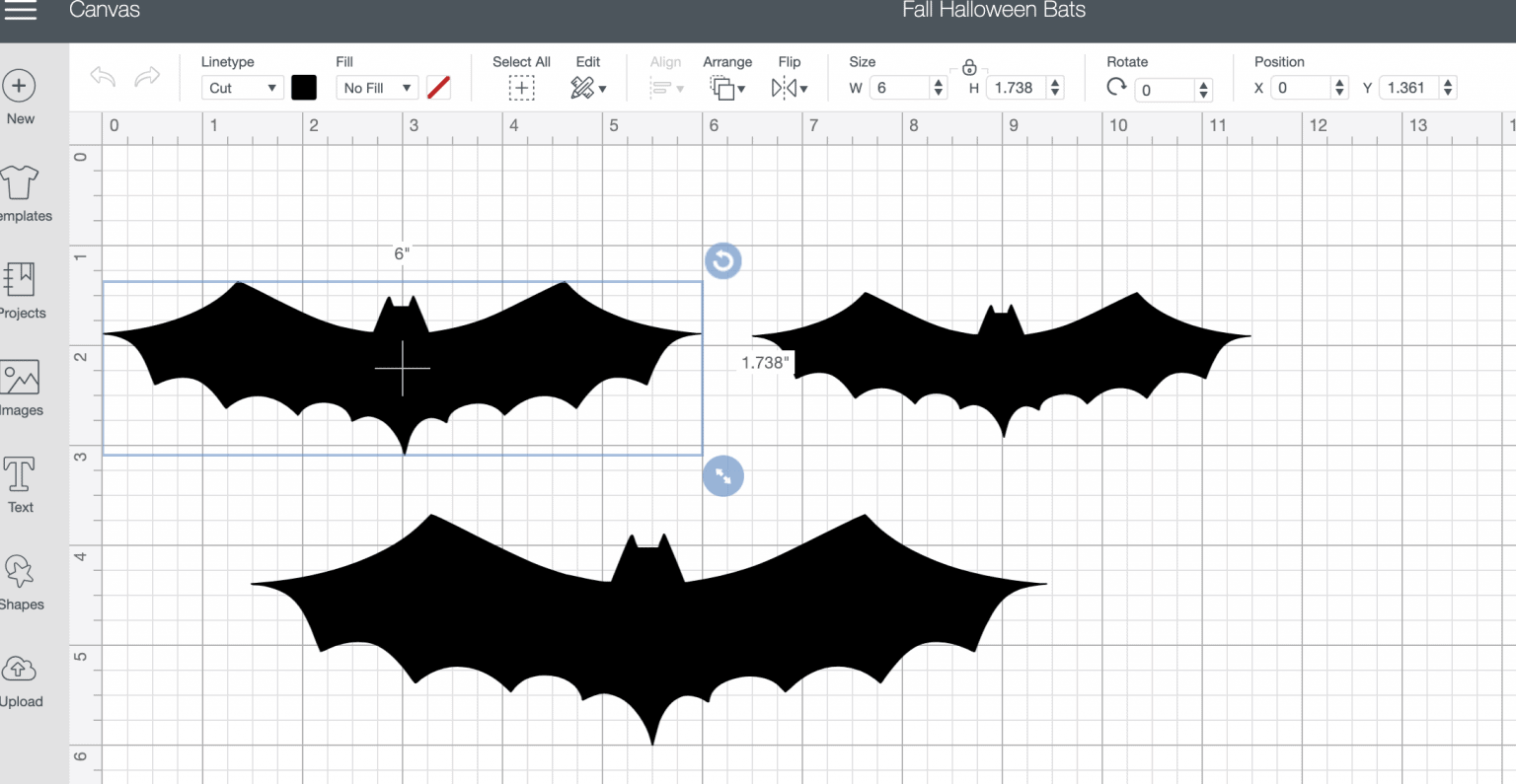 Halloween Bats Decoration Paper Craft: Free Bat Template | Christene ...