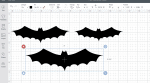 Halloween Bats Decoration Paper Craft: Free Bat Template | Christene ...