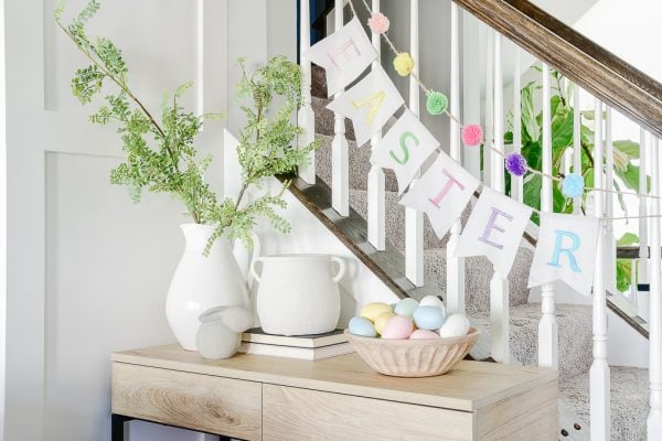 Simple Ways To Decorate Your Home For Easter | Christene Holder Home