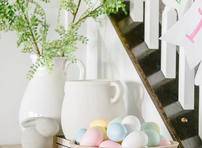 Simple Ways To Decorate Your Home For Easter | Christene Holder Home