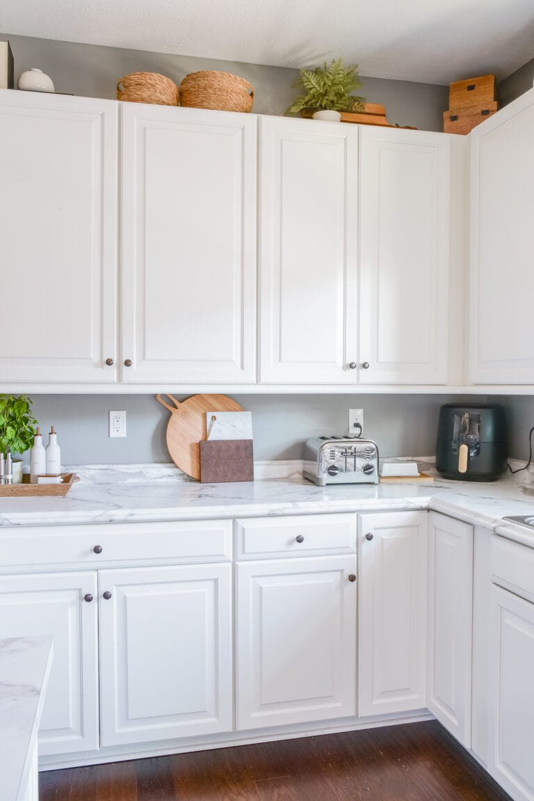 Decorating Above Kitchen Cabinets: 10 Creative Ideas | Christene Holder ...