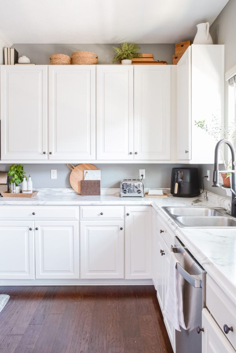 Decorating Above Kitchen Cabinets: 10 Creative Ideas | Christene Holder ...