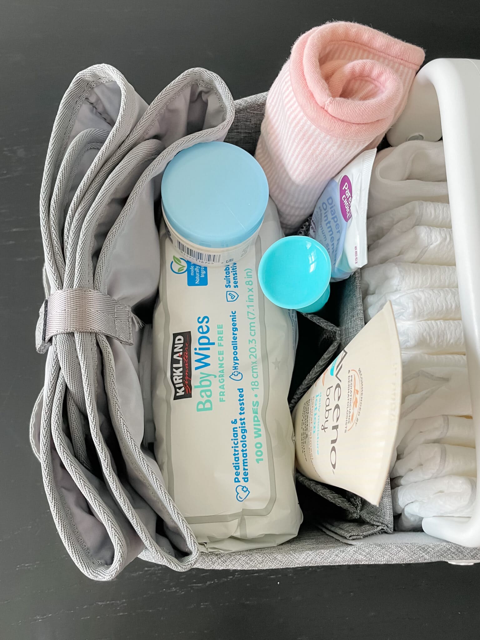 What to Put in a Baby Diaper Caddy: 15+ Must-Have Items | Christene ...
