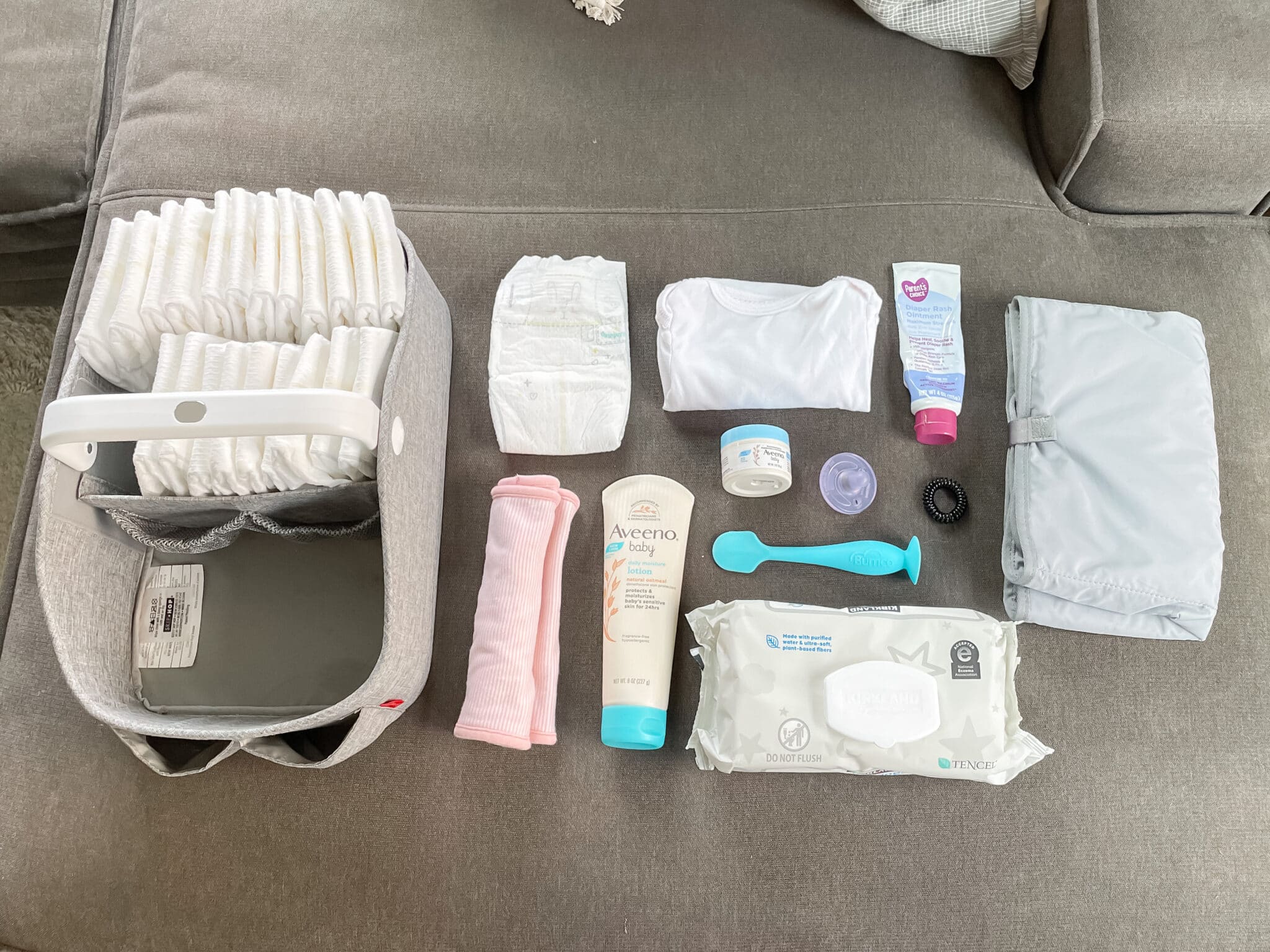 What to Put in a Baby Diaper Caddy: 15+ Must-Have Items | Christene ...