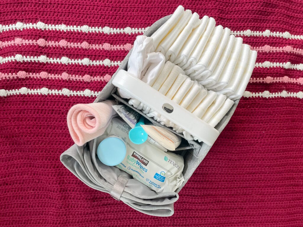 What to Put in a Baby Diaper Caddy: 15+ Must-Have Items | Christene ...