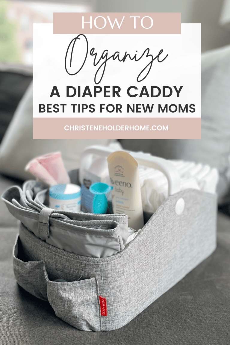 What to Put in a Baby Diaper Caddy: 15+ Must-Have Items - Christene ...