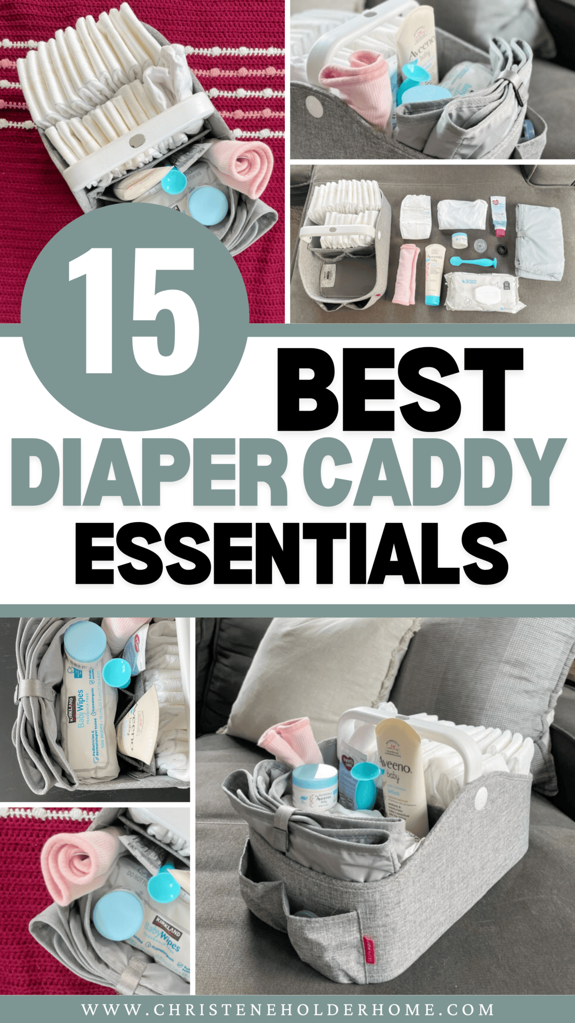 What to Put in a Baby Diaper Caddy: 15+ Must-Have Items | Christene ...