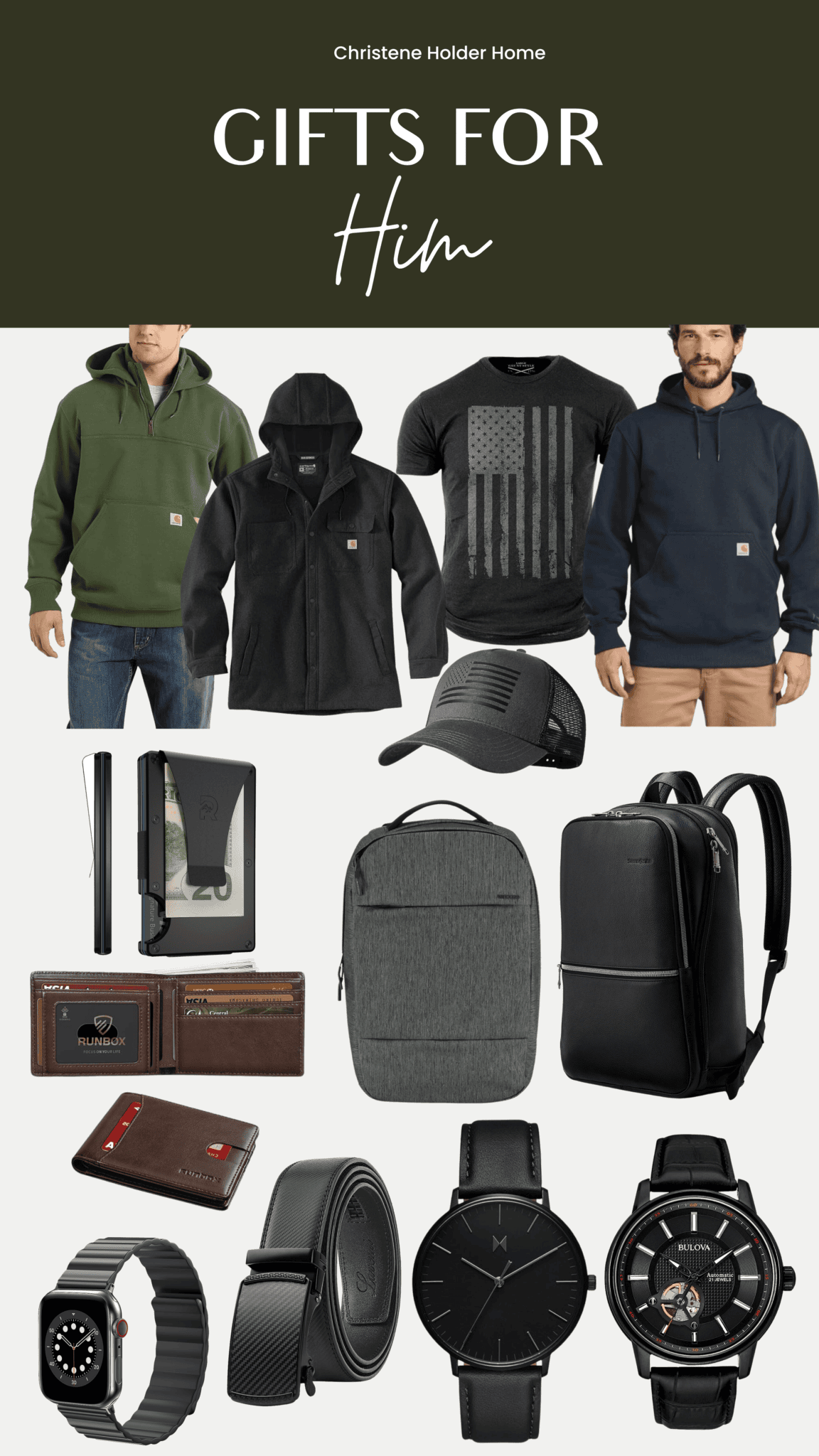 Christmas Gift Ideas for Him | Christene Holder Home