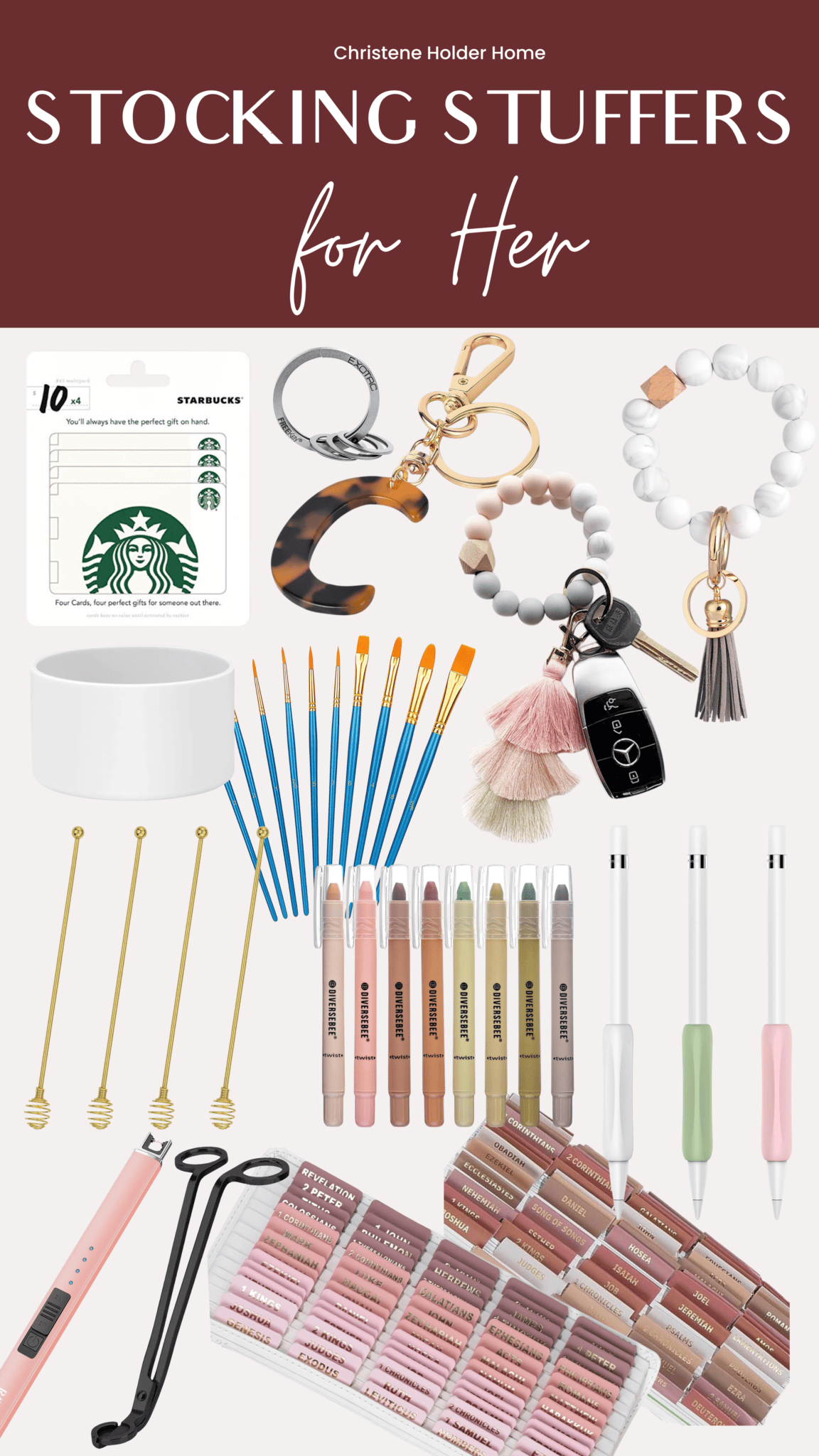 Christmas Stocking Stuffer Gift Ideas for Everyone | Christene Holder Home