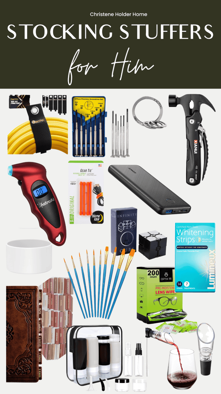 Christmas Stocking Stuffer Gift Ideas for Everyone | Christene Holder Home