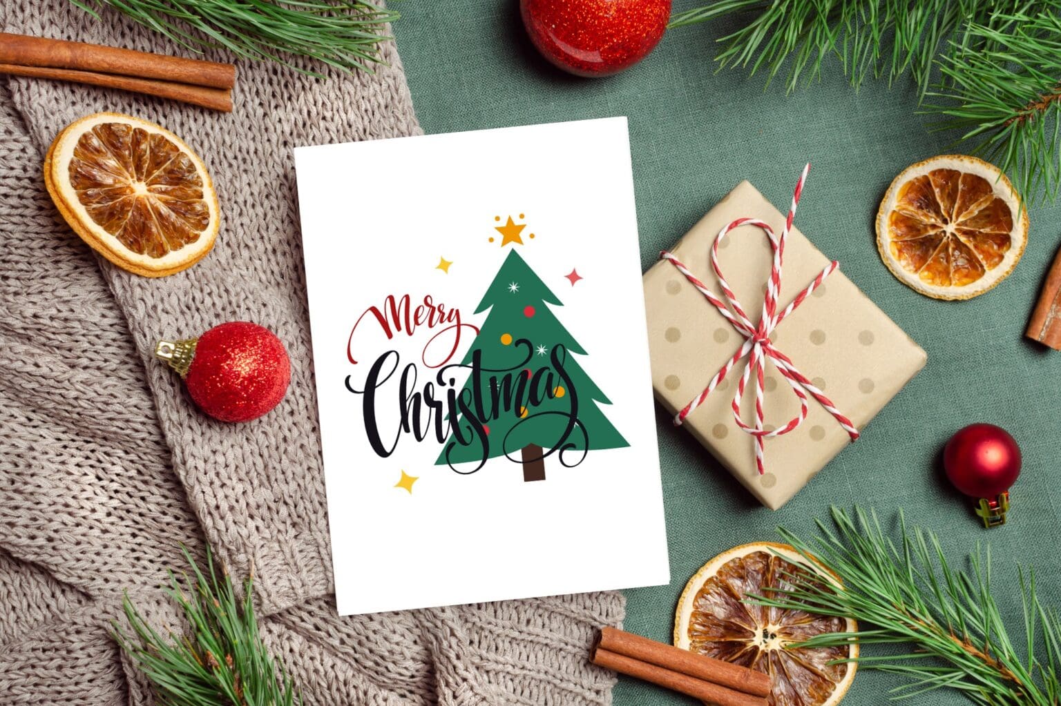 Free Merry Christmas Printable For Your Home | Christene Holder Home