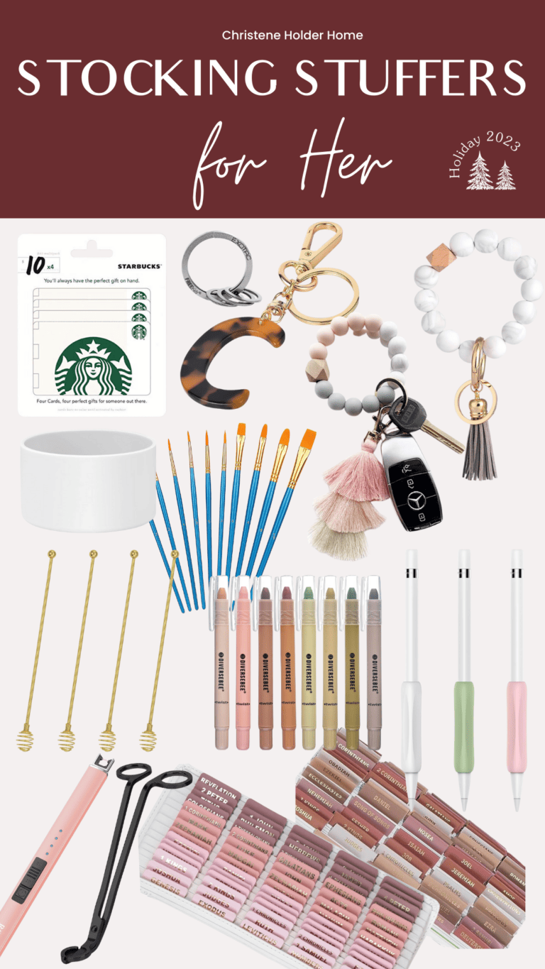 Christmas Stocking Stuffer Gift Ideas for Everyone | Christene Holder Home