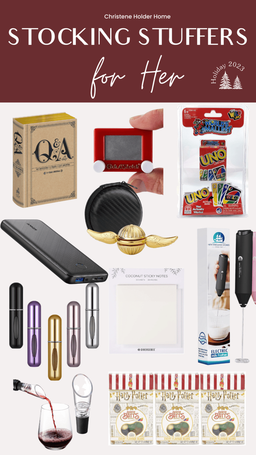 Christmas Stocking Stuffer Gift Ideas for Everyone | Christene Holder Home