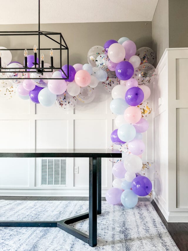 How to Make a Balloon Arch: Easy DIY Tutorial | Christene Holder Home