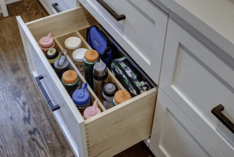15 Creative Kitchen Water Bottle Storage Solutions | Christene Holder Home