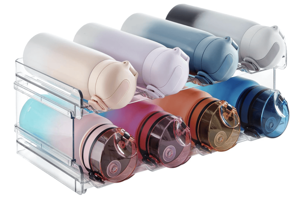 15 Creative Kitchen Water Bottle Storage Solutions | Christene Holder Home