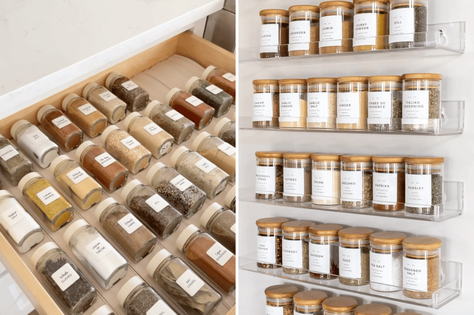 35 Genius Kitchen Spice Storage Ideas | Christene Holder Home