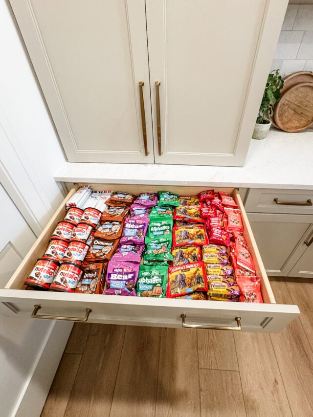 Easy Back-to-School Snack Drawer Ideas for Kids | Christene Holder Home