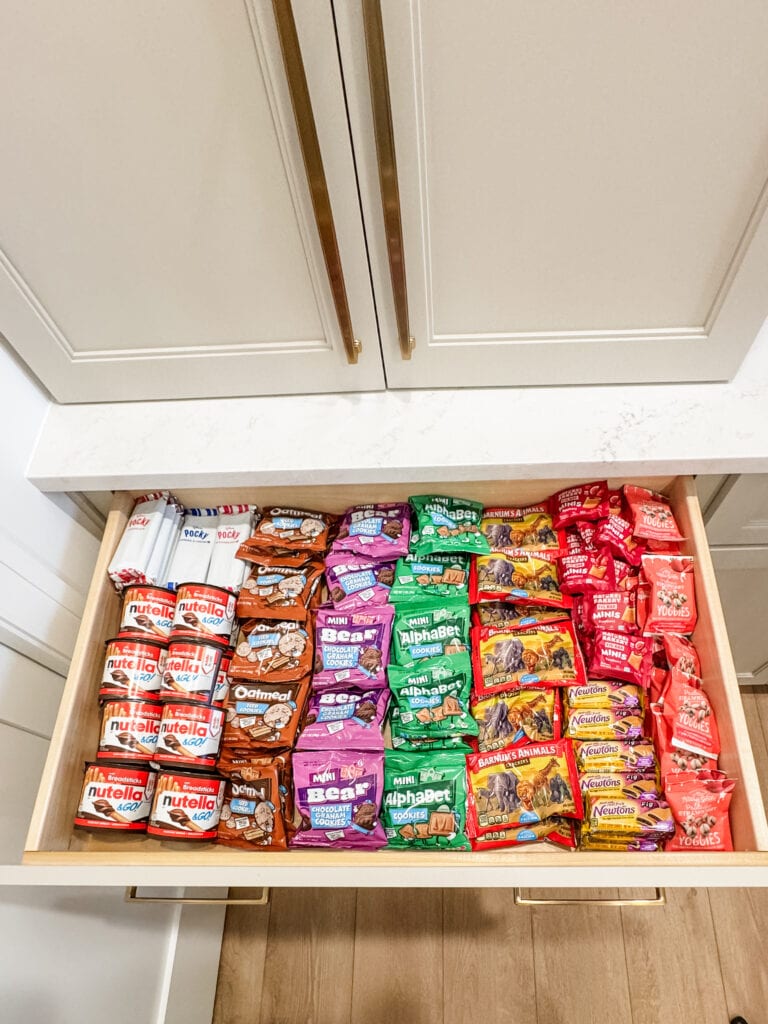 Easy Back-to-School Snack Drawer Ideas for Kids | Christene Holder Home