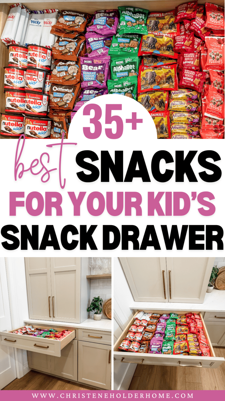 Easy Back-to-School Snack Drawer Ideas for Kids | Christene Holder Home