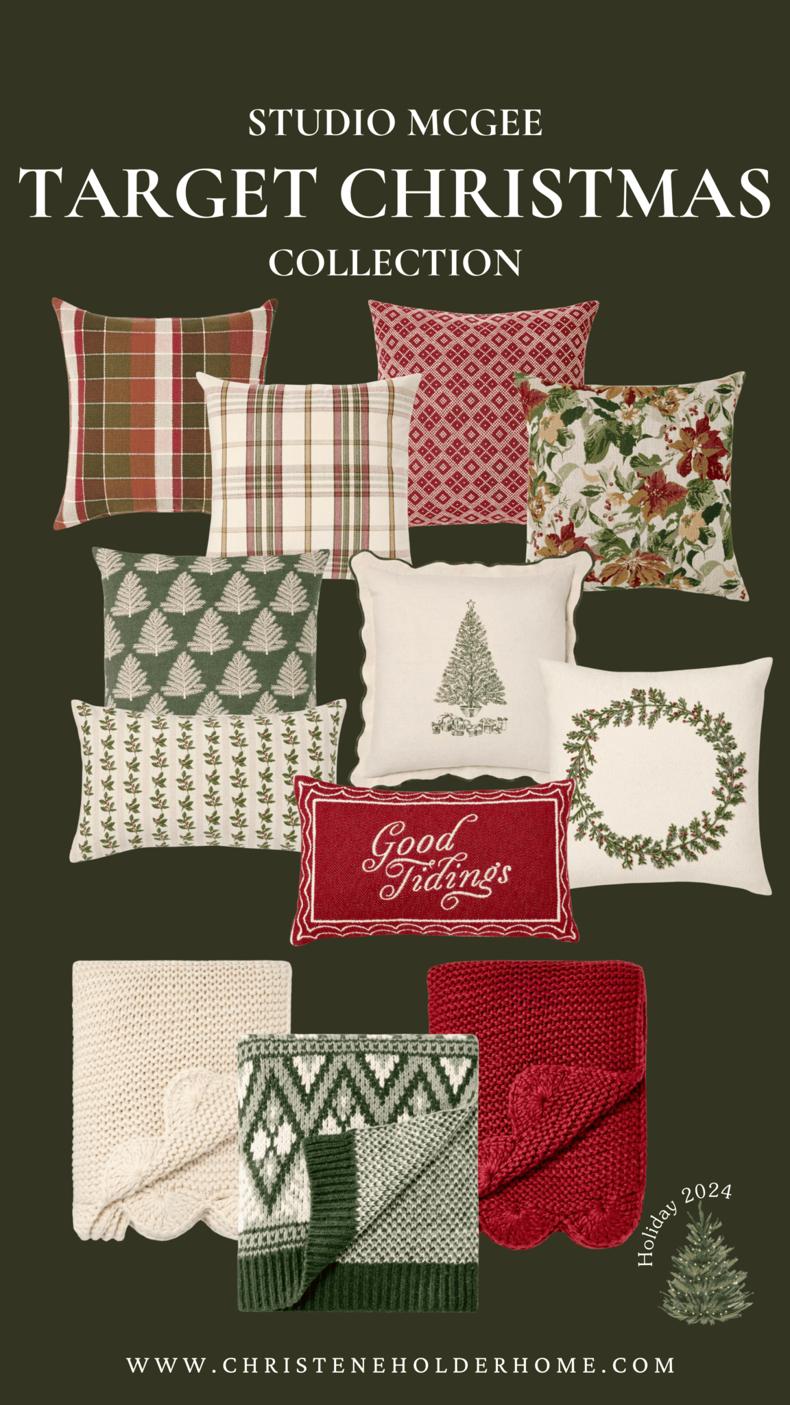 New 2024 Studio McGee Target Christmas Collection | Christene Holder Home