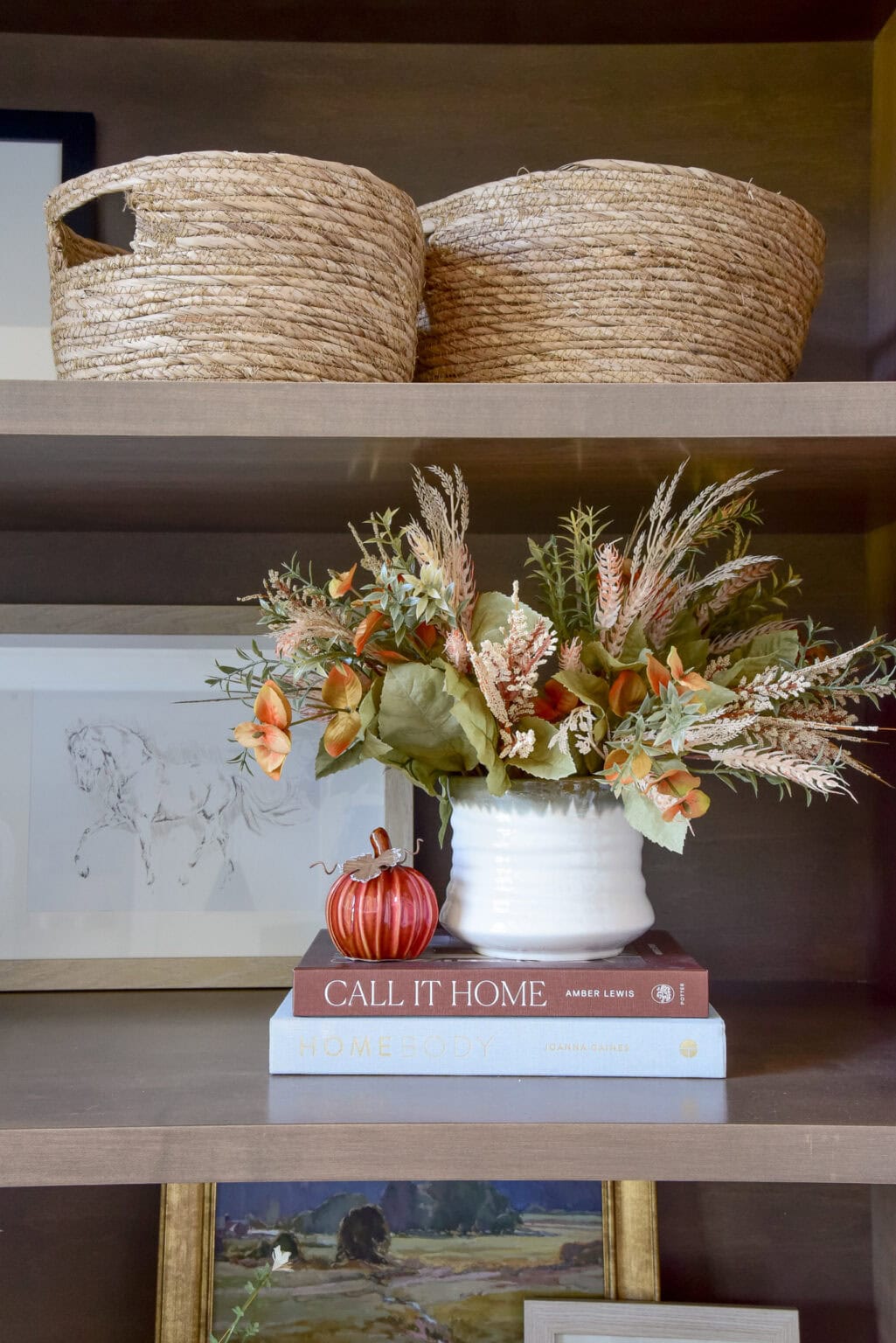 How to Style Shelves for Fall: Incorporating Seasonal Accents and ...