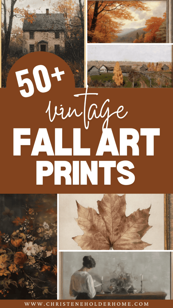 The Best Vintage Fall Art Prints to Cozy Up Your Home for 2024 ...