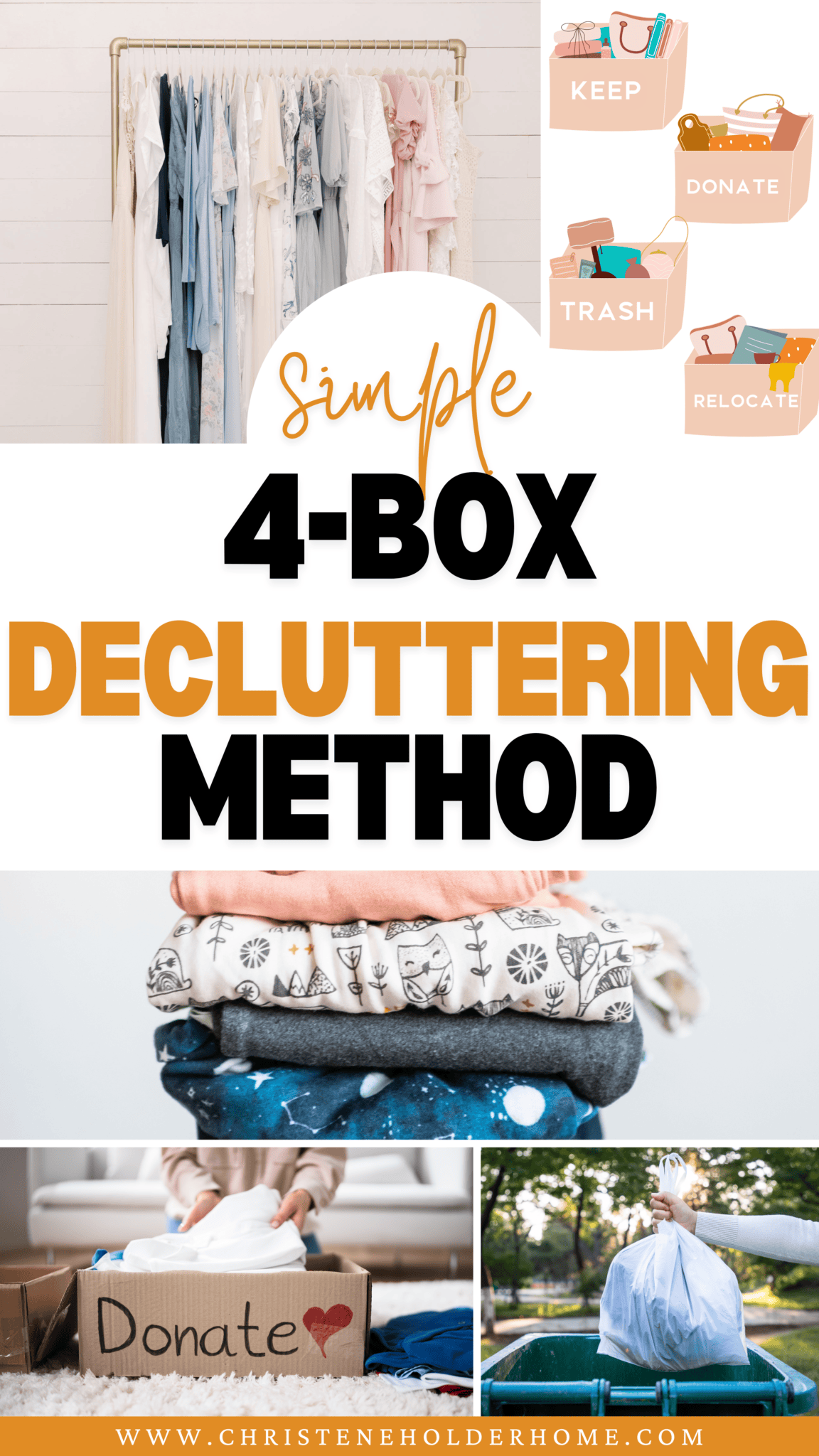 The Four Box Method A Simple Guide To Decluttering Your Home